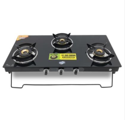 JYOTI LIFT TO CLEAN 3 BURNER GLASS GAS STOVE WITH 5 YEARS WARRANTY ...