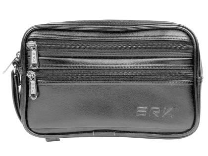 Arira Srk Black Leather Multipurpose Travel Handcuffs Money Carrying ...