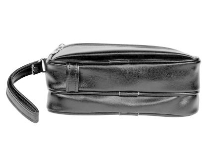 Arira Srk Black Leather Multipurpose Travel Handcuffs Money Carrying ...