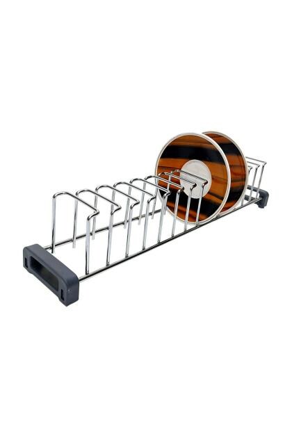Smartslide Silver Stainless Steel 16 Section Tandem Box Plate Rack ...