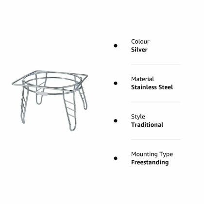 KAVID Stainless Steel Matka Stand, Pot Stand - JioMart