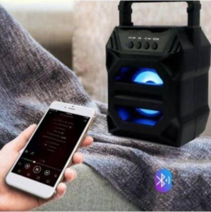 Techel Black Bluetooth Speaker - JioMart