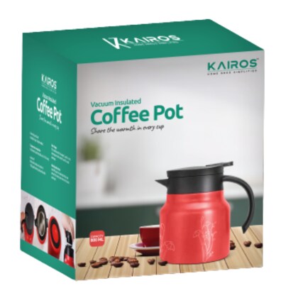 Vacuum Insulated Pot 800L with Push Button, Hot or Cold Coffee/Tea ...