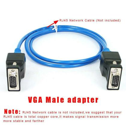 Microware VGA, RJ45 Adapter for TV, Monitor, PC, Router - JioMart