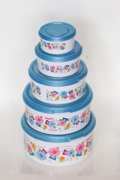 UNICEPT Food Fresh Plastic Storage Container Set for Fridge, Modular ...