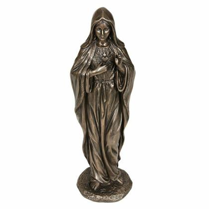 Craftghar Mother Mary Resin Statue Idol in 8 Inch for Home and Office ...