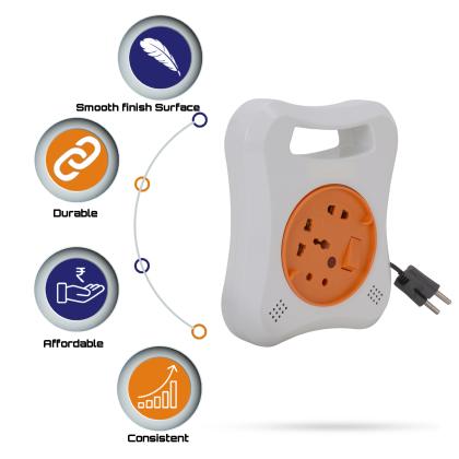 CONA 4171 MULTI 2 Pin Flex Box, 240V, 7 Meter|Electrical Extension Box ...