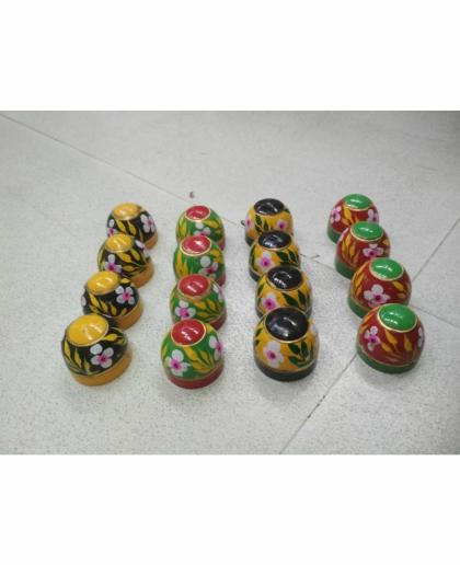 Keddar Enterprise Handmade Chausar Indian Ludo Board Game in Pawn Wood ...