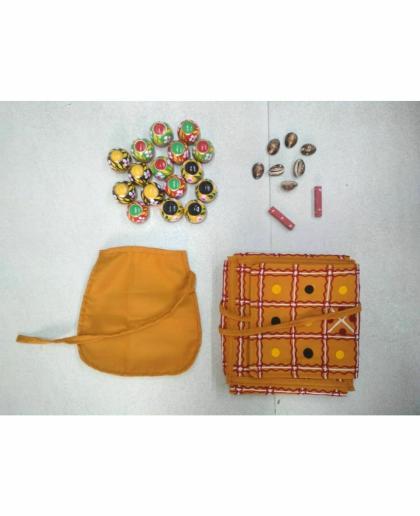 Keddar Enterprise Handmade Chausar Indian Ludo Board Game in Pawn Wood ...