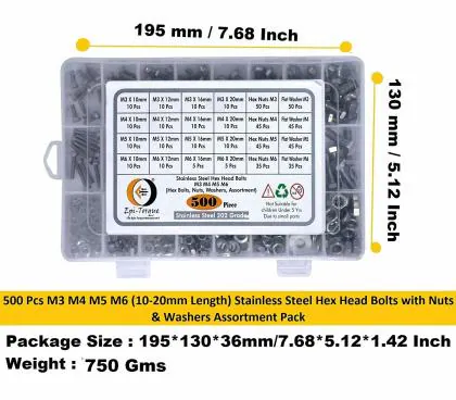Epi-Torque - The Epic Torque #Doityourself Metric M3 M4 M5 M6 Stainless ...