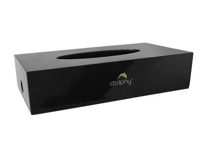 Dolphy Black Abs Tissue Paper Dispenser Box - JioMart