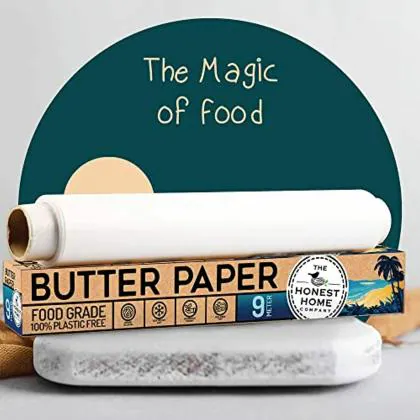 The Honest Home Company Butter Paper 9 M Non-Stick, Reusable, for Roti ...