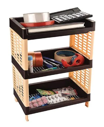 SUMOWARE Viva Small Size, 3 Layer Rack for Office, Kitchen ...