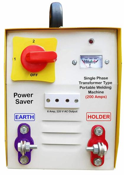 Seema Single Phase AC ARC Welding Machine 200 A (Yellow) | Transformer ...