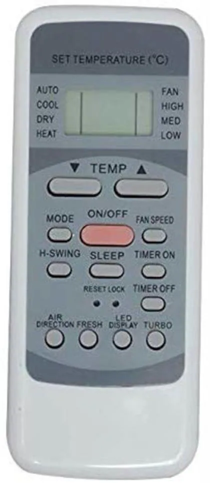 HDF Plastic Ac Remote No. 12 For Onida Ac(166) - JioMart