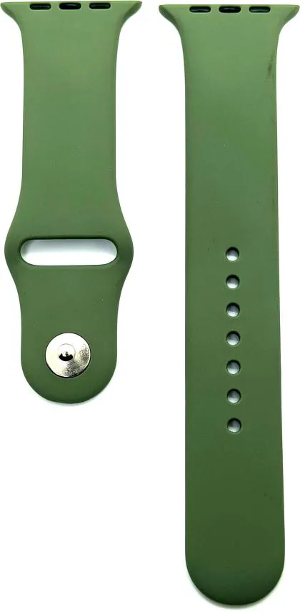 Black Lovies Army Green Smart Watch Strap For Firebolt Ring, W26, T500 ...