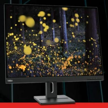 Lenovo ThinkVision E27q-20 27" (68.58cms) QHD IPS (2560x1440) 350 nits ...