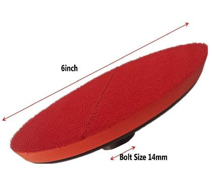 Heavy duty 6inch M14 Plastic Backing Pad for Polishing Buffing Pad/Wool ...