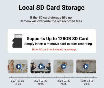 IFITech 4MP Full HD Pan Tilt Bulb Camera with Motion Alert - Live View, SD Card Recording - JioMart