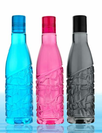 YELLOCUT Water Bottles for Fridge School College Office Use Checkers ...