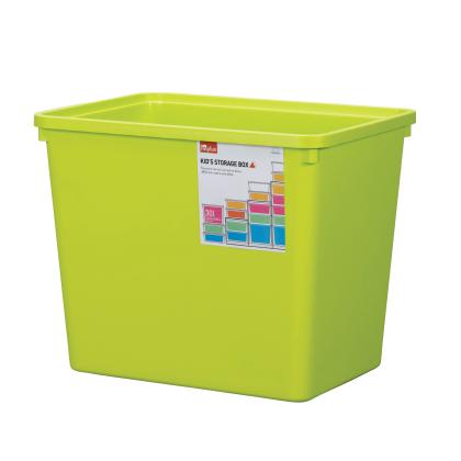 Lock & Lock Inplus Green Plastic Easy Clip Storage Box 30 L - JioMart