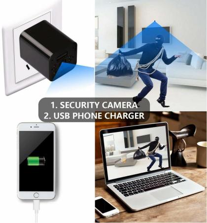 Smartcam 1080P Hd Mini Camera Usb Plug Camera Charger Camcorders ...