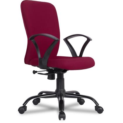 Green Soul Seoul-X Mid Back Confident Maroon Office/Study Chair - JioMart