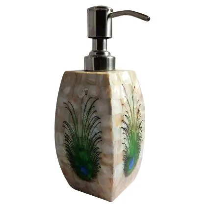 India Meets India White Sea Shell Soap Dispenser - JioMart