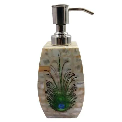 India Meets India White Sea Shell Soap Dispenser - JioMart