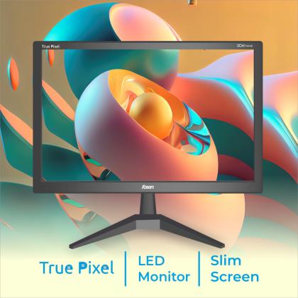 Foxin Monitor 19 inch (48.6 cm) FM 1950 Glaze Black Full HD Resolution ...