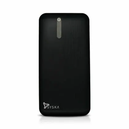 SYSKA 10000 mAh P1070D Power Bank with 37Wh, Made in India, Multi-Layer ...