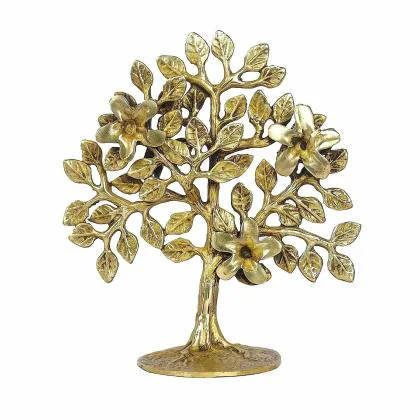 The Artage Brass Decorative Kalpavriksha Tree Artifacts for Home ...