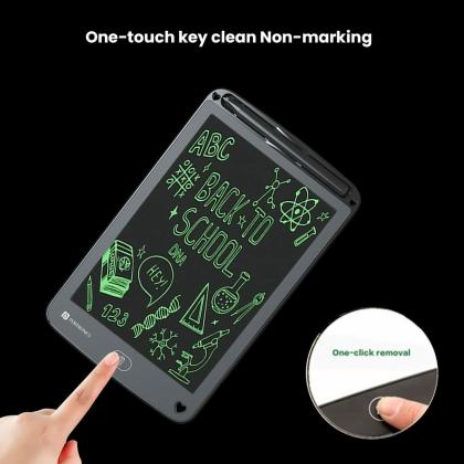 Portronics Ruffpad 12E Re-Writable LCD Writing Pad with 30.4cm (12 inch ...
