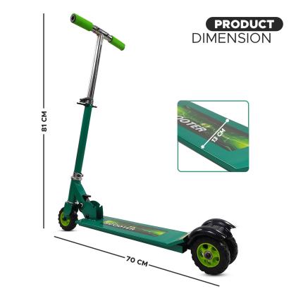 NHR Square Skate Road Runner Scooter for Kids of Adjustable Height ...