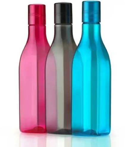 Skymoon Kitchenware Plastic Leak Proof Square Shape Water Bottle Use ...