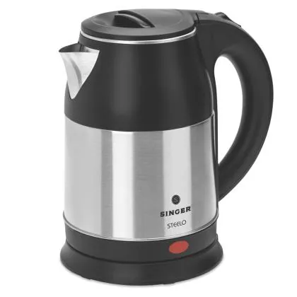 Singer Steelo 1 Litre Stainless Steel Electric Kettle 1500 Watts (1 ...