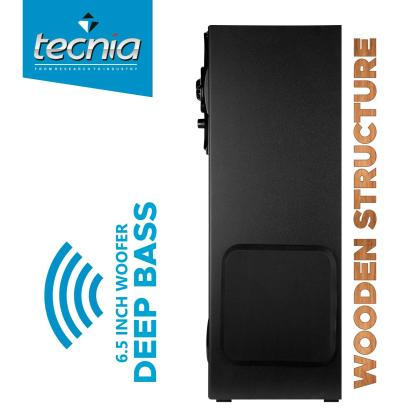 Tecnia Atom 1108 Bluetooth Tower Speaker with Karaoke Mic 80 W Bluetooth Tower Speaker - JioMart