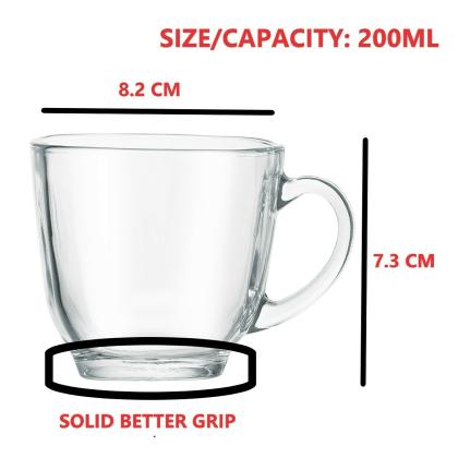 MarkQues Teaware Glass Cup for Green Tea, Herbal Tea, Coffee ...