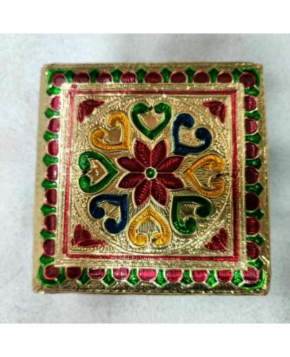 KEDAAR ENTERPRISE Handmade Pooja Bajoth Chowki (Small size) - JioMart