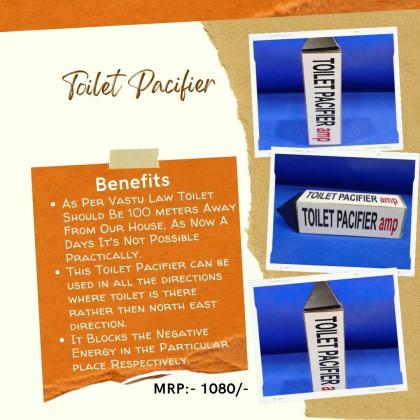 VSP VASTU SAMADHAN - 2 Vastu Toilet Pacifier, Vastu Toilet Blocker ...