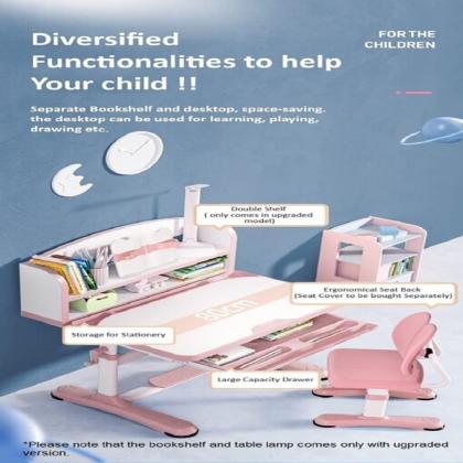 StarAndDaisy Smart Kids Multifunctional Plastic Study Table and Chair ...