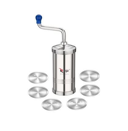 N-tic Stainless Steel Indian Made Sevanazhi Sevai Nazhi Sev Sancha with ...