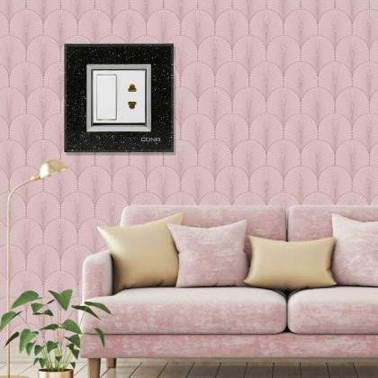 CONA 14908 Platinum Hi Glass Horizontal 8 ModularPlate with Base Frame ...