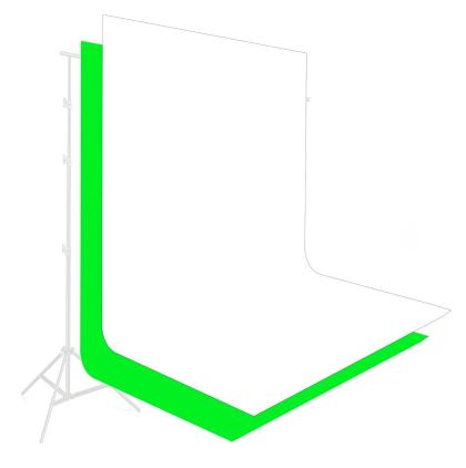 HIFFIN 8x12 ft Green & White Screen, Photography Backdrop Background ...