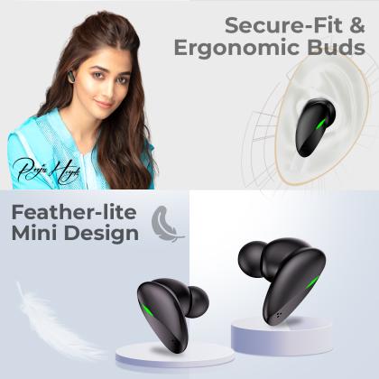 pTron Bassbuds B21 TWS Earbuds with 24Hrs Playtime, Stereo Sound ...