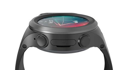 WatchOut Wearables Next-Gen Space Grey 1.39 Inch Black Smartwatch For ...
