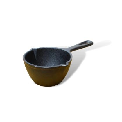 Trilonium Pre-Seasoned Cast Iron Tadka Pan | Tempering Pan 12cm - JioMart
