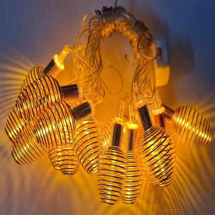Ever Fancy Metal Bulb Holder Design Golden With Yellow Color Pixel ...