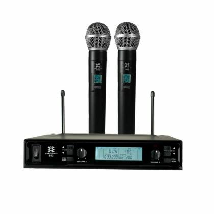 Xtreme Acoustics XAB02 Professional UHF Wireless Handheld Dual Channel ...