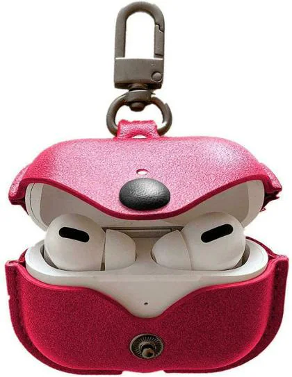 ICREATION Airpod pro , Leather Case With Hook & Use In First Copy ...